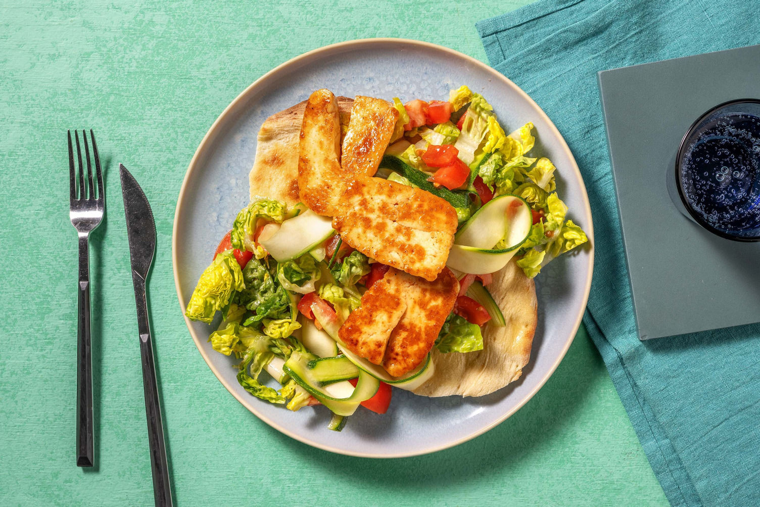 Honeyed Chermoula Spiced Halloumi Recipe | HelloFresh