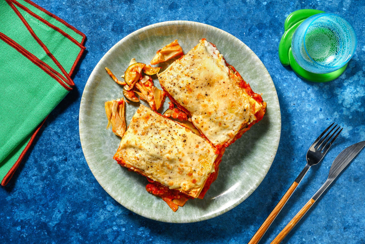 Lasagne végétarienne à l'artichaut et courgette Recette | HelloFresh