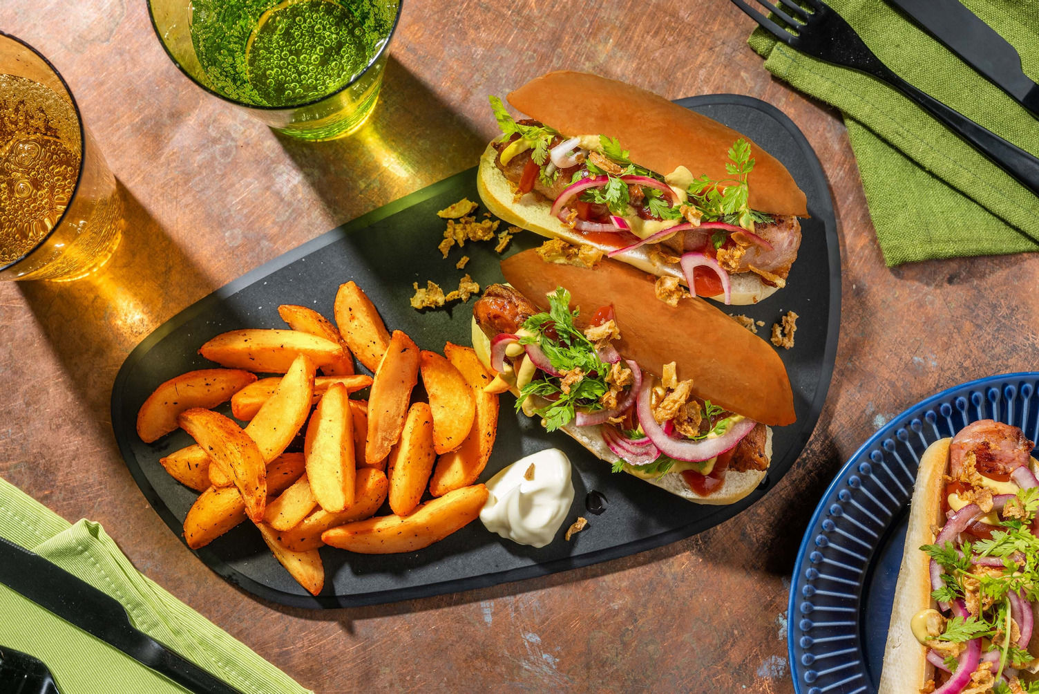 Gourmet bacon-hotdogs | HelloFresh