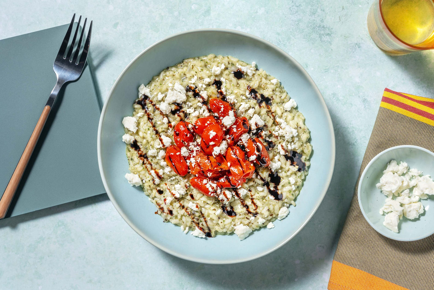 Oven-Baked Pesto Risotto Recipe | HelloFresh