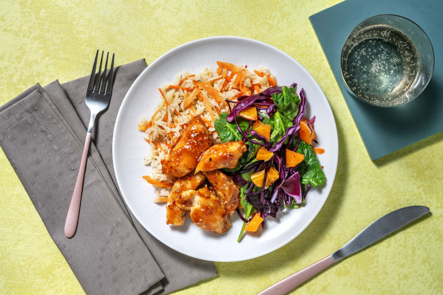 Sesame ginger glazed chicken | HelloFresh