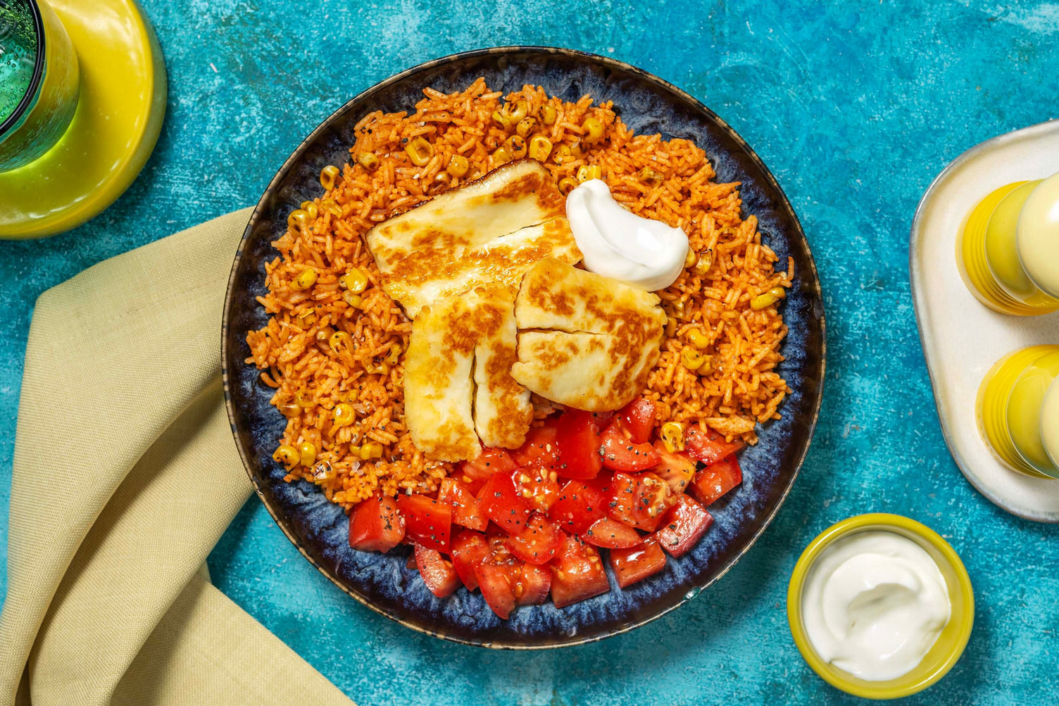 Lime Glazed Halloumi Recipe | HelloFresh