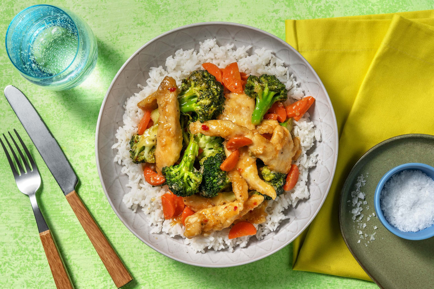 Orange Sesame Chicken and Vegetable Stir Fry | HelloFresh