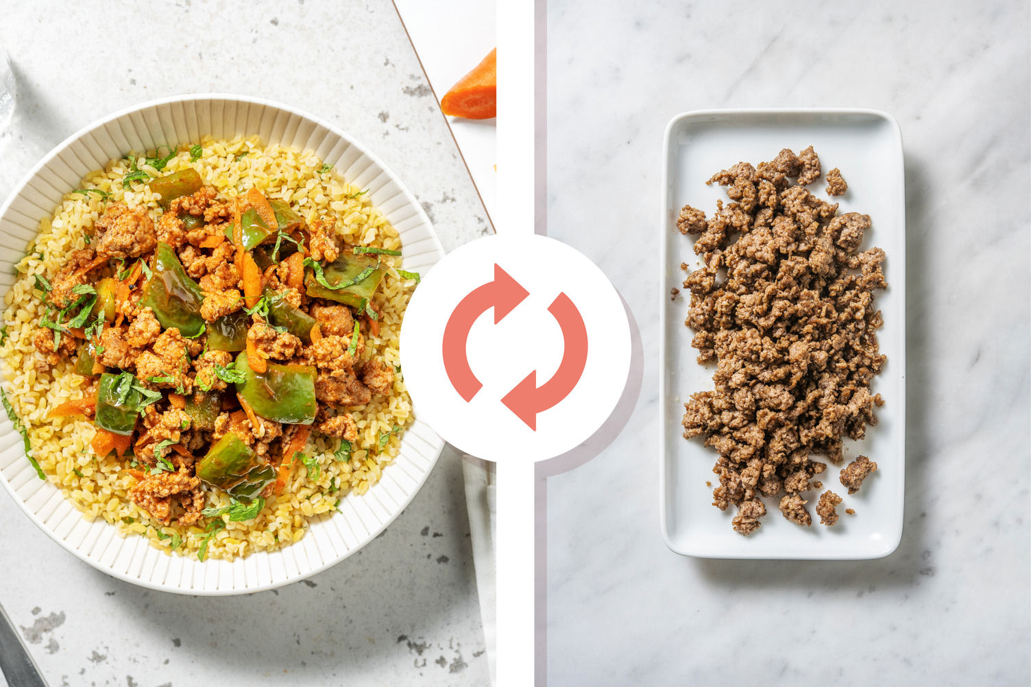 Cajun Beef on Mint Bulgur Recipe | HelloFresh