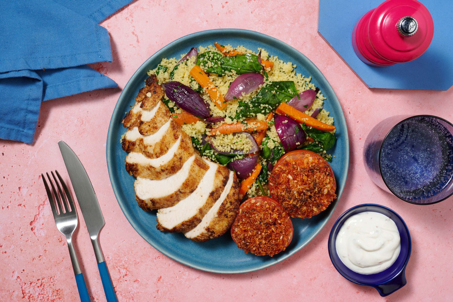 Ovnbagt BBQ-kylling | HelloFresh