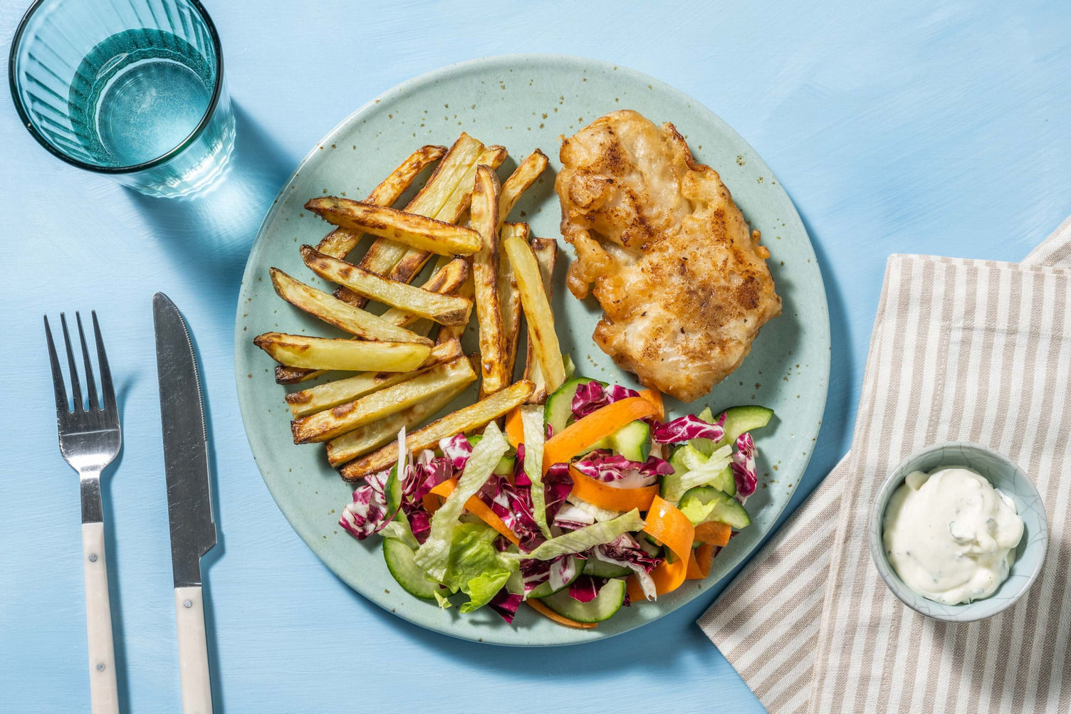 Fish & chips Recept | HelloFresh