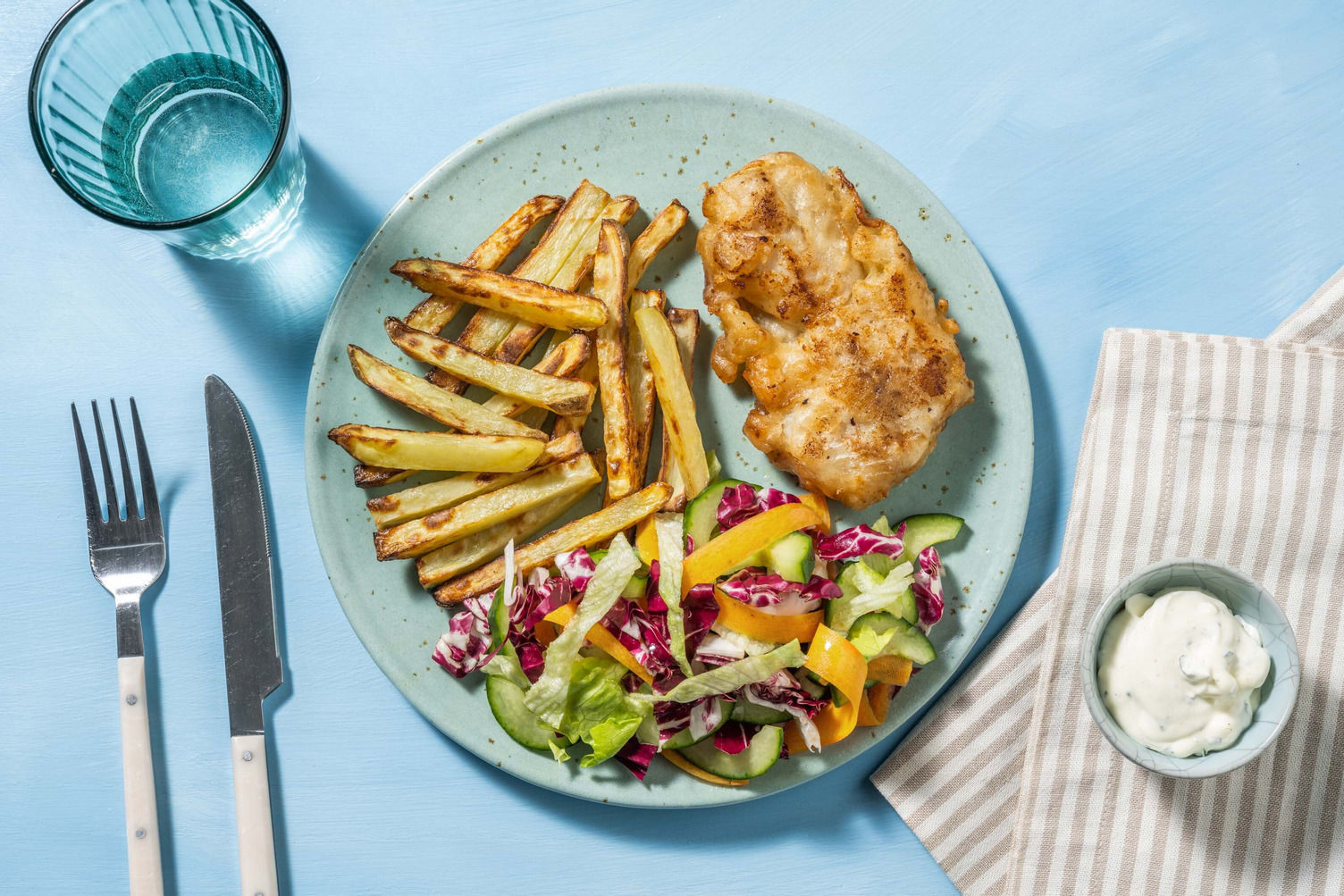 Fish & chips Recette | HelloFresh