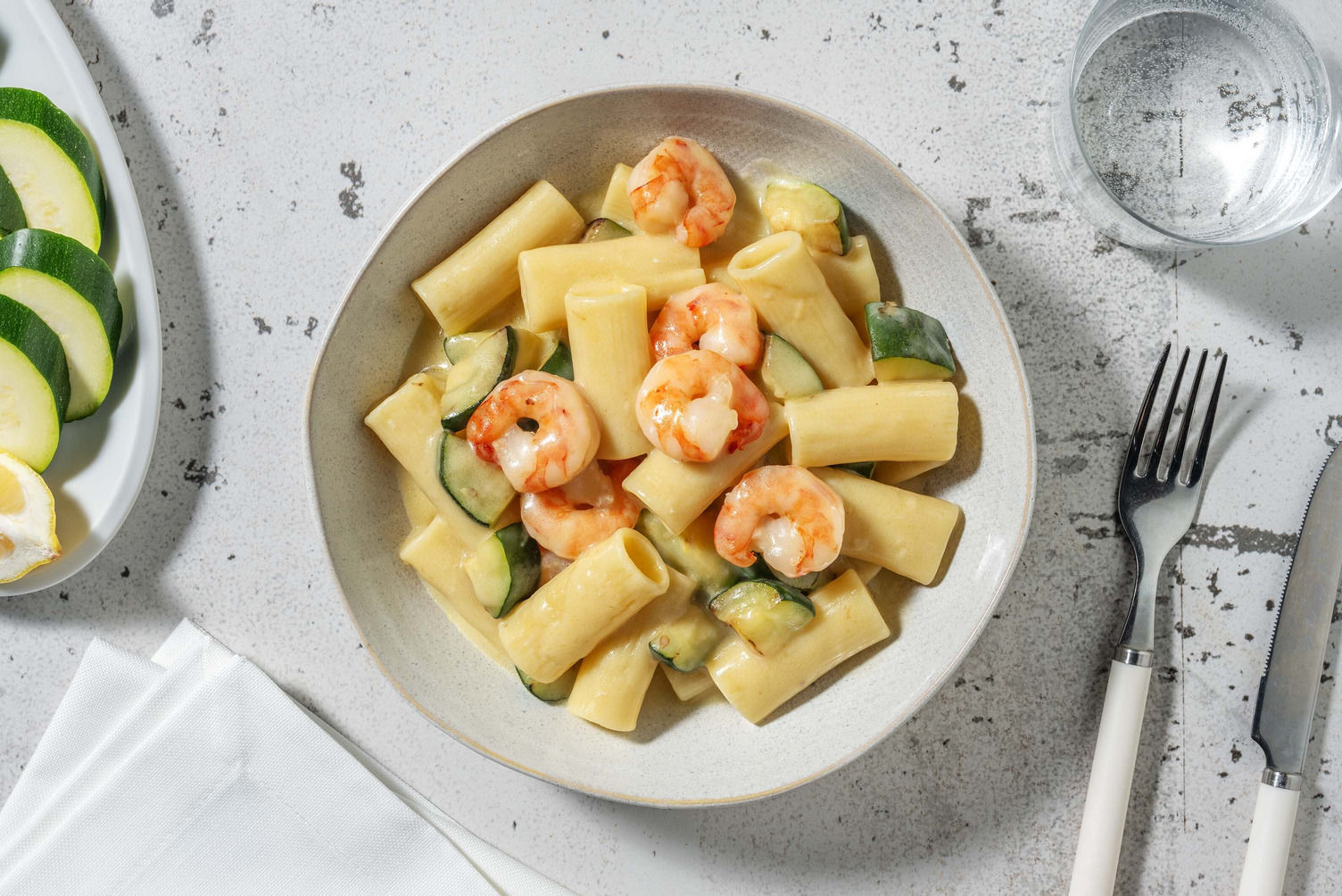 Quick Creamy Prawn Rigatoni Recipe | HelloFresh