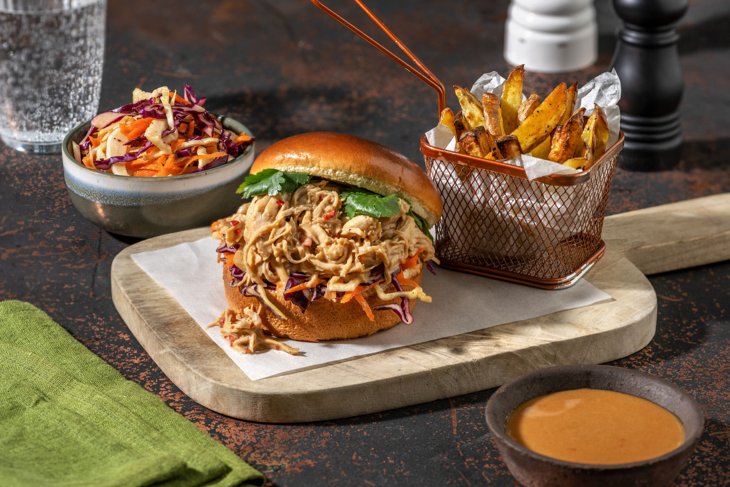 L'Original Satay Burger au poulet Recette | HelloFresh