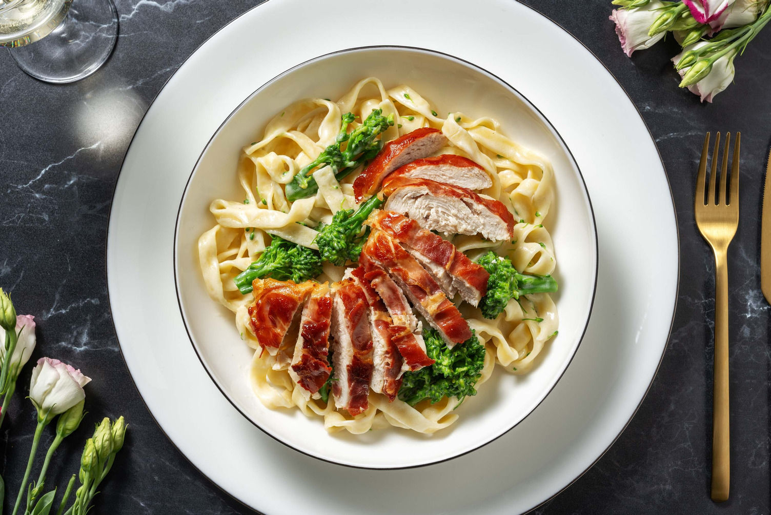 Crispy Serrano Ham Topped Chicken Recipe | HelloFresh