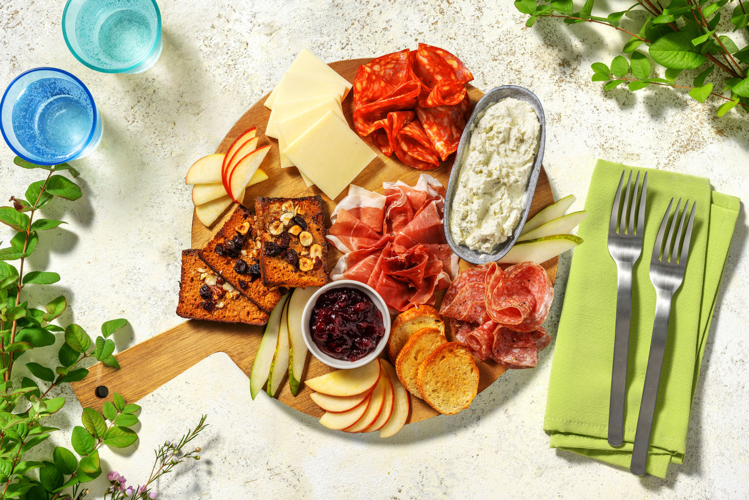 (ON) Happy Holidays Charcuterie Board Recipe | HelloFresh