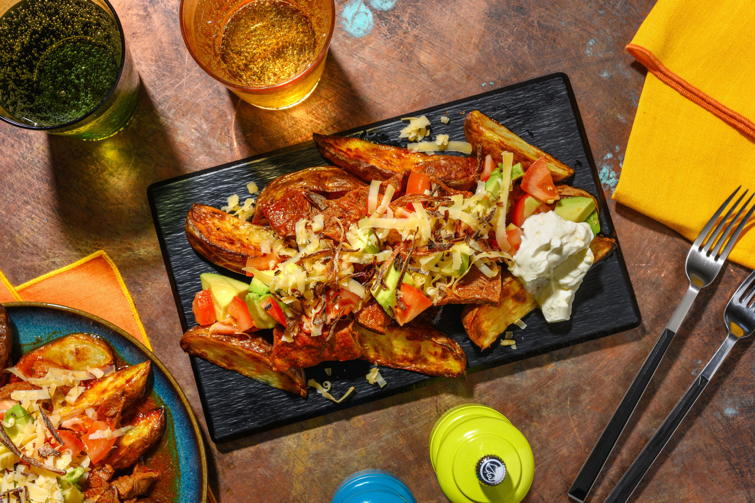 Pulled Beef Loaded Wedges Recipe | HelloFresh