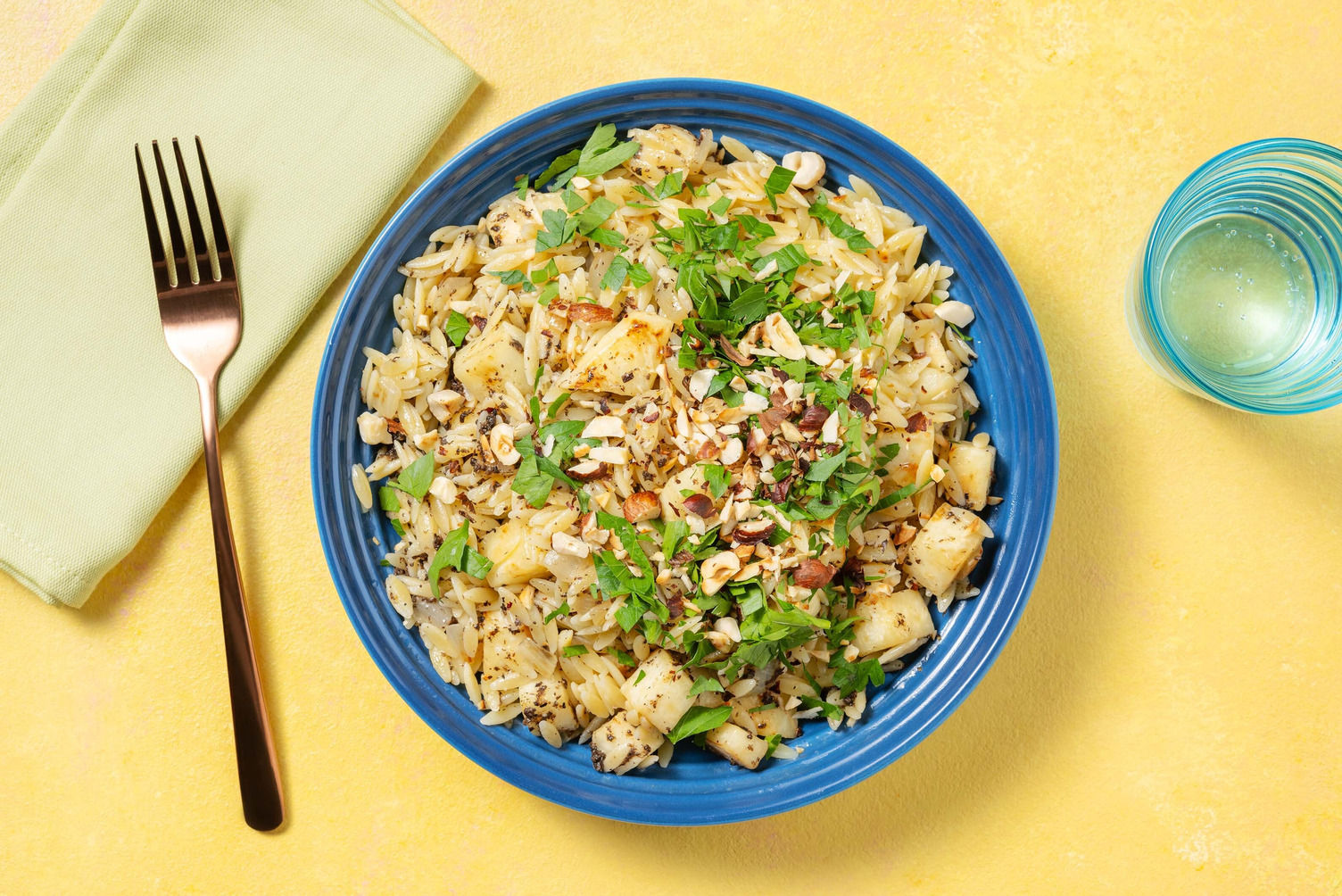 Creamy Celeriac Orzo with Gruyère Recette | HelloFresh