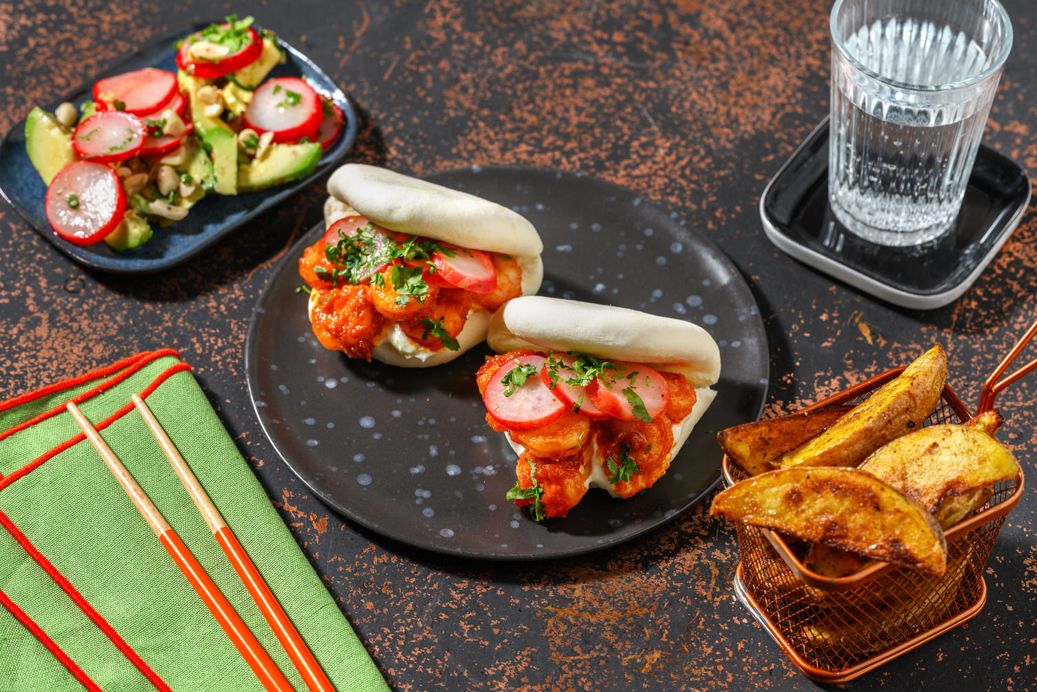 Red Thai Style Prawn Bao Buns Recipe | HelloFresh