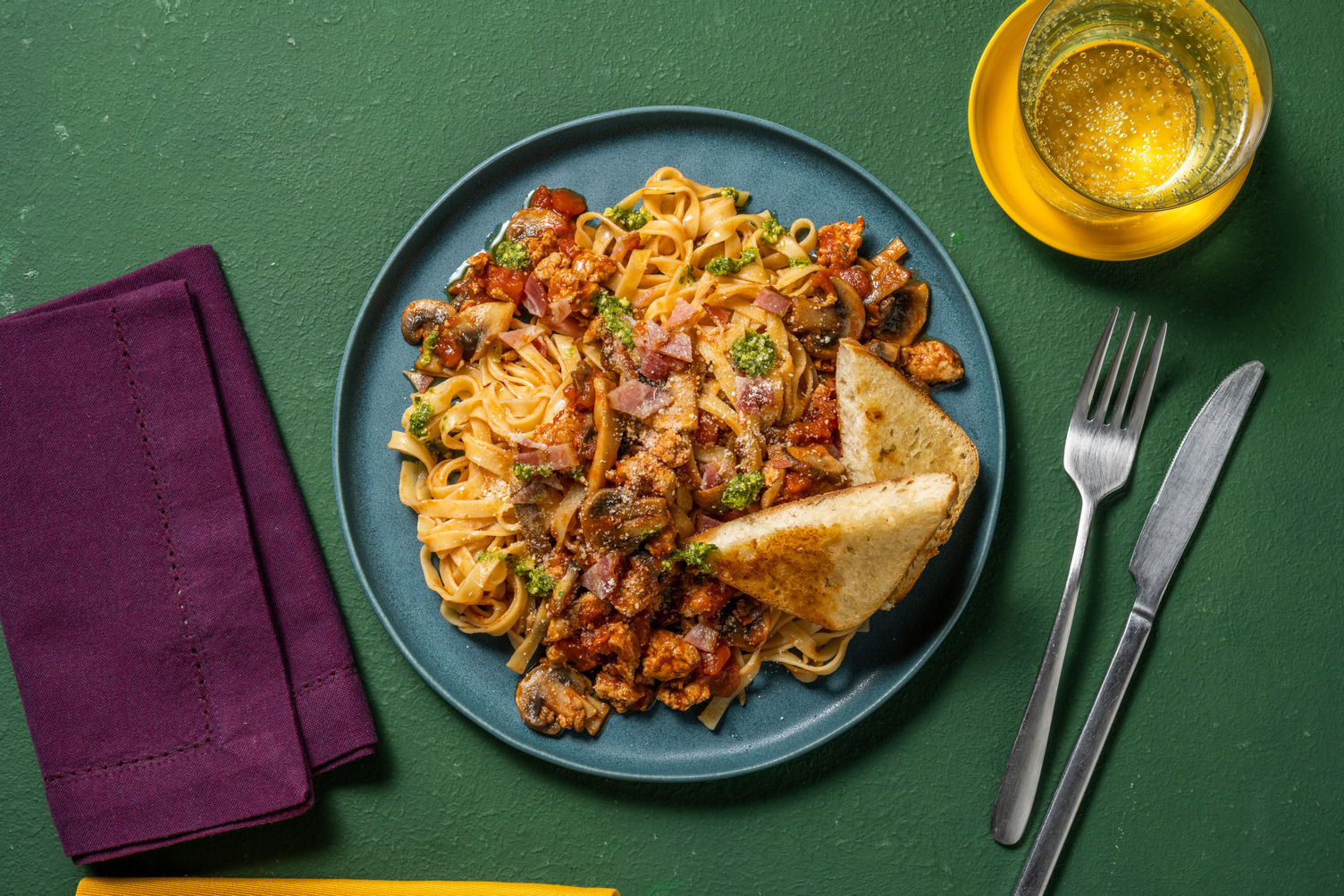 Ultimate Pork Ragu and Fresh Tagliatelle Recipe | HelloFresh