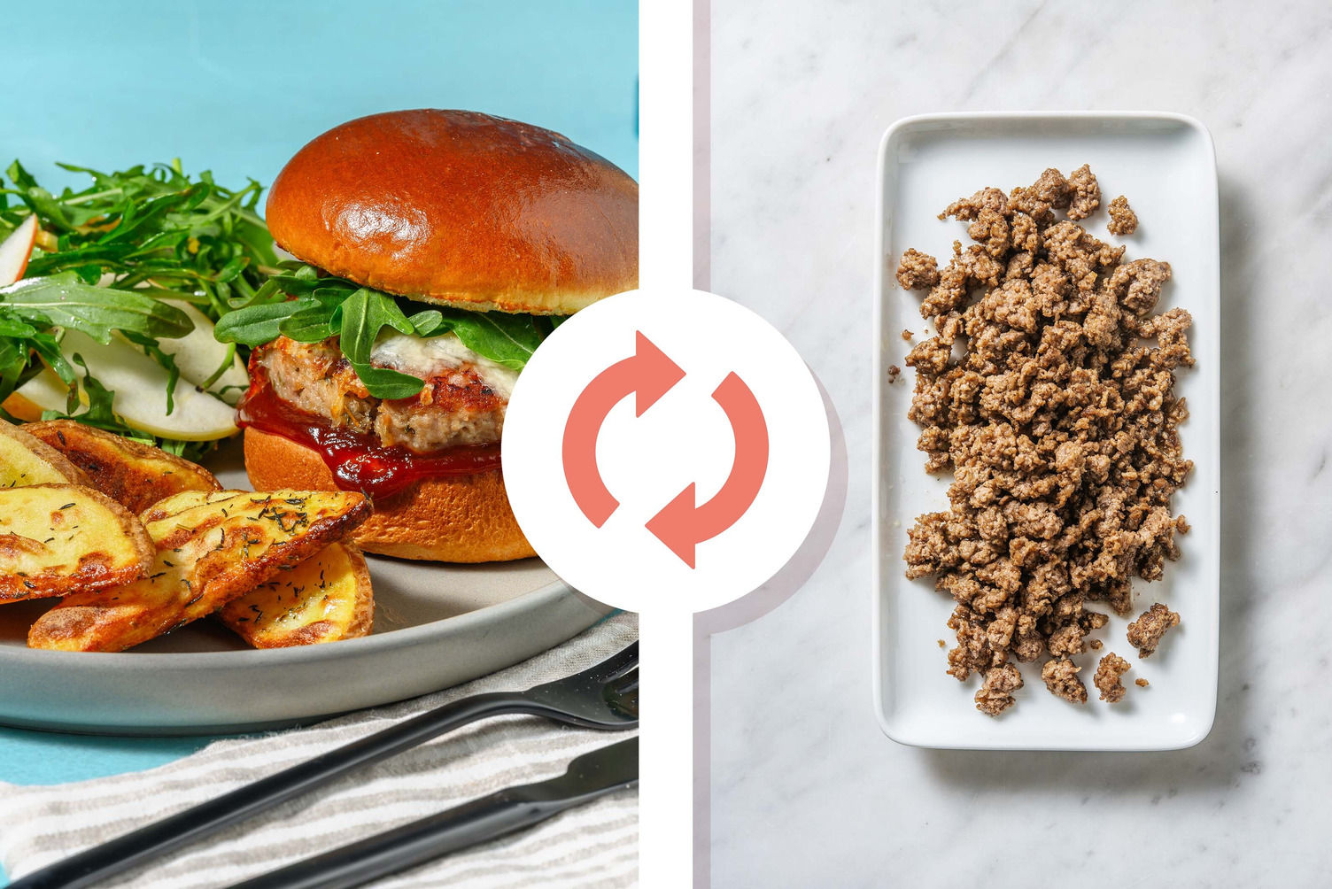 Cheesy BBQ Beef Burger Recipe | HelloFresh