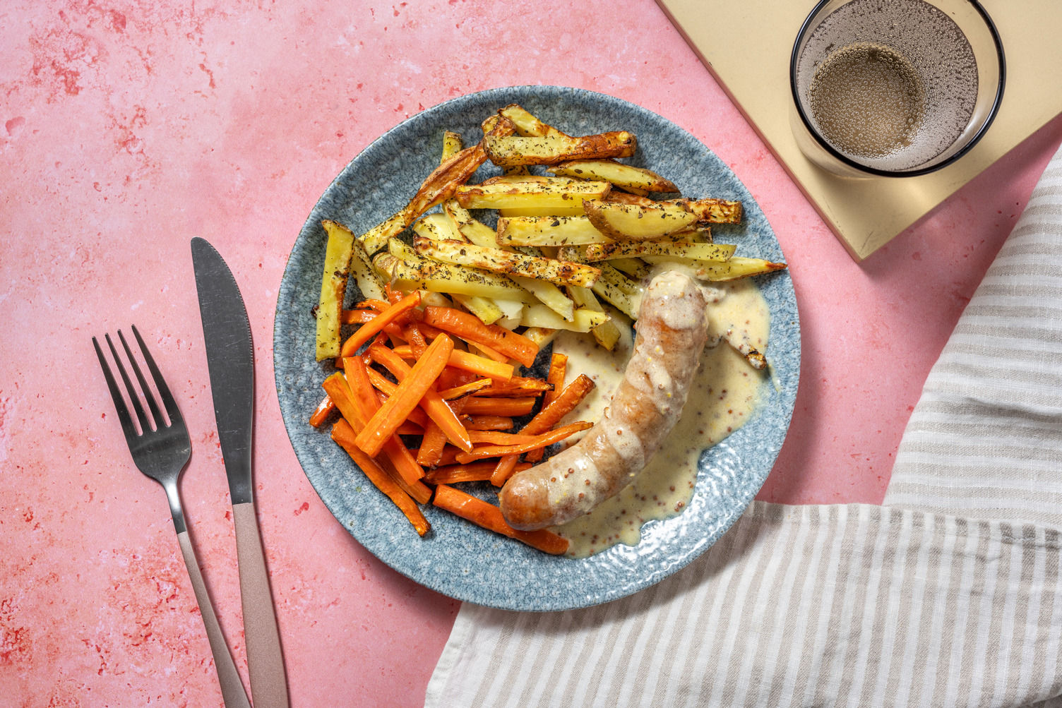 Honey Mustard Sausages in Creamy Sauce Recipe | HelloFresh