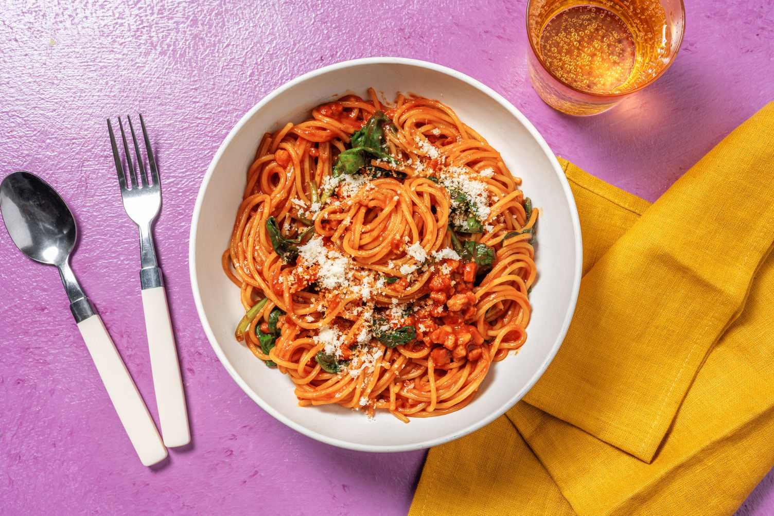 Smoky BBQ Bacon Spaghetti Recipe | HelloFresh