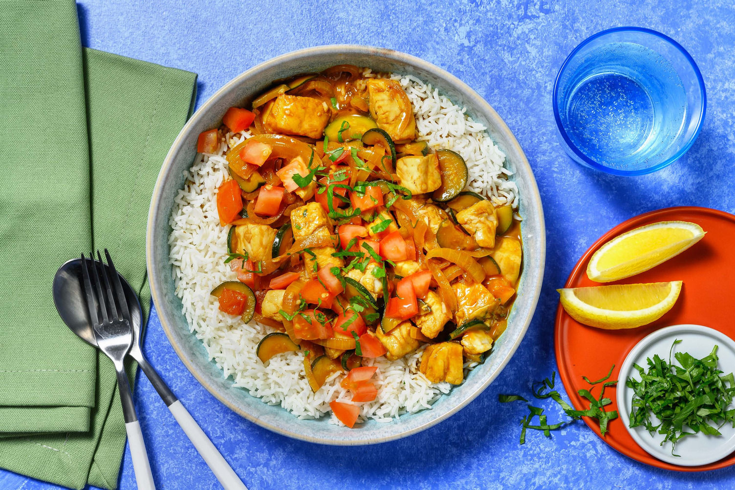 Curry de merlu au vadouvan Recette | HelloFresh