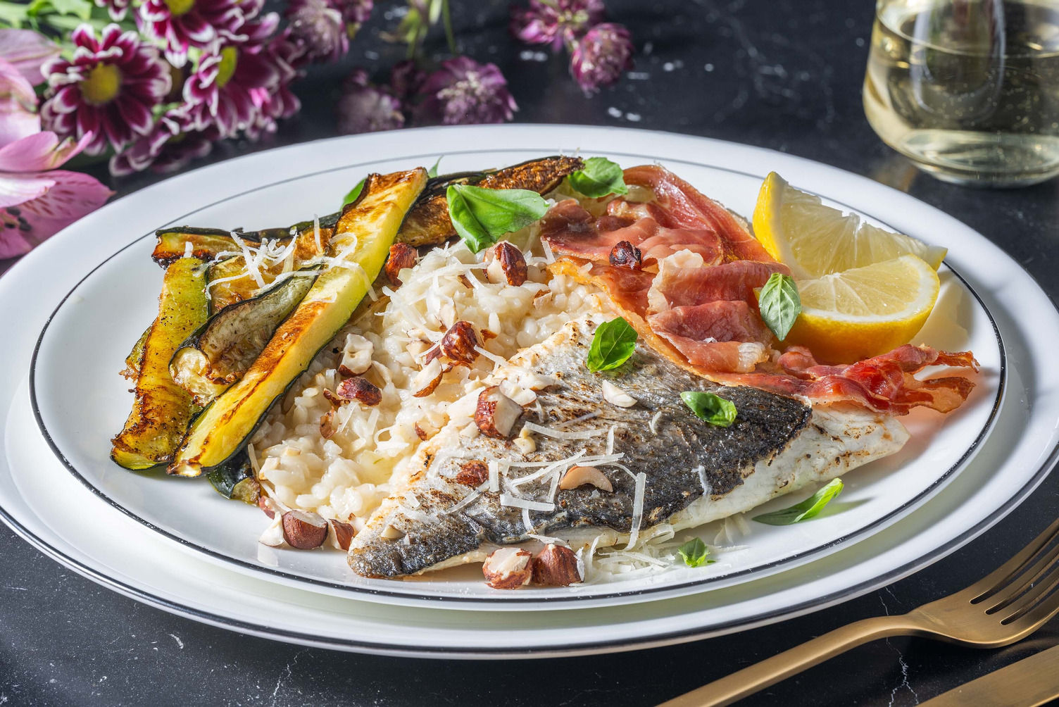 Dorade met serranoham Recept | HelloFresh
