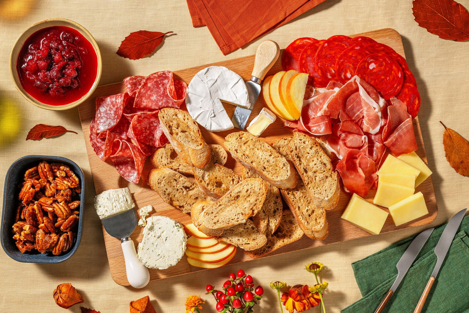 Thanksgiving Charcuterie Board Kit Recipe | HelloFresh
