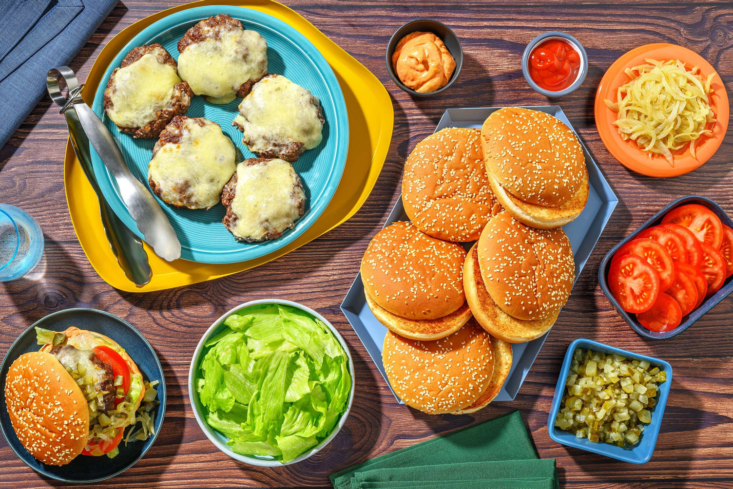 Burger bar Recept | HelloFresh