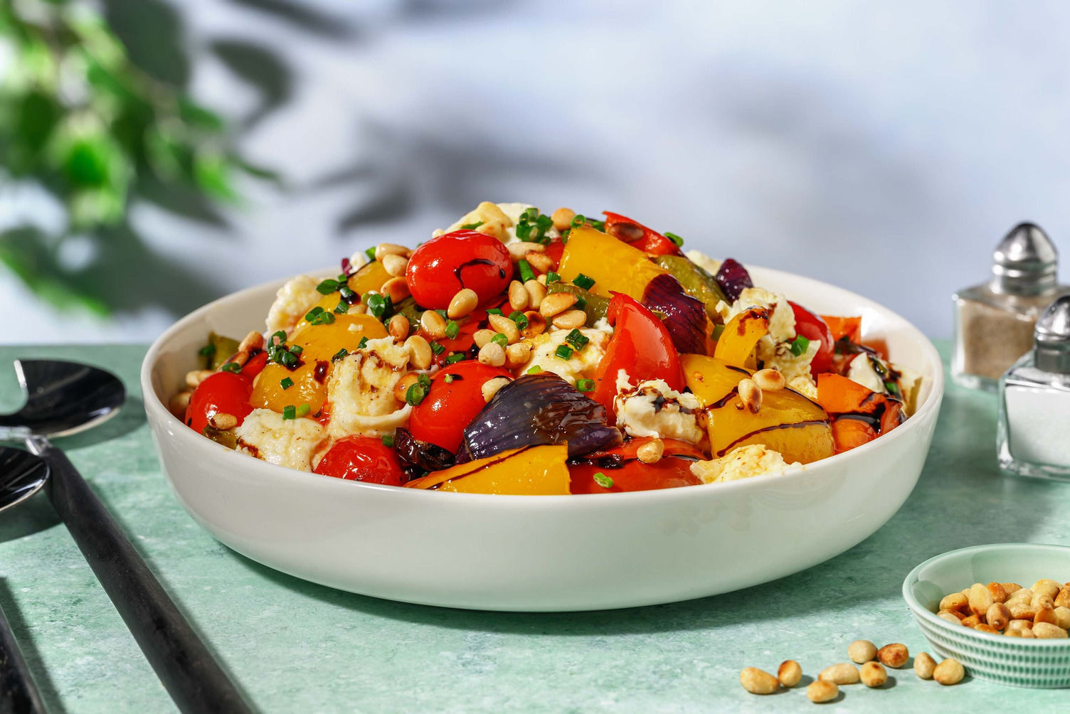 Tapas Style Mozzarella & Med Veg Side Dish Recipe | HelloFresh