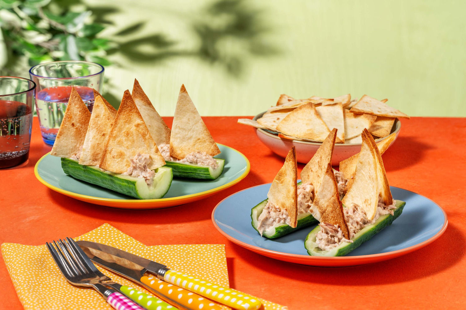 Set Sail for Adventure Tuna Mayo Cucumber Boats Recipe | HelloFresh