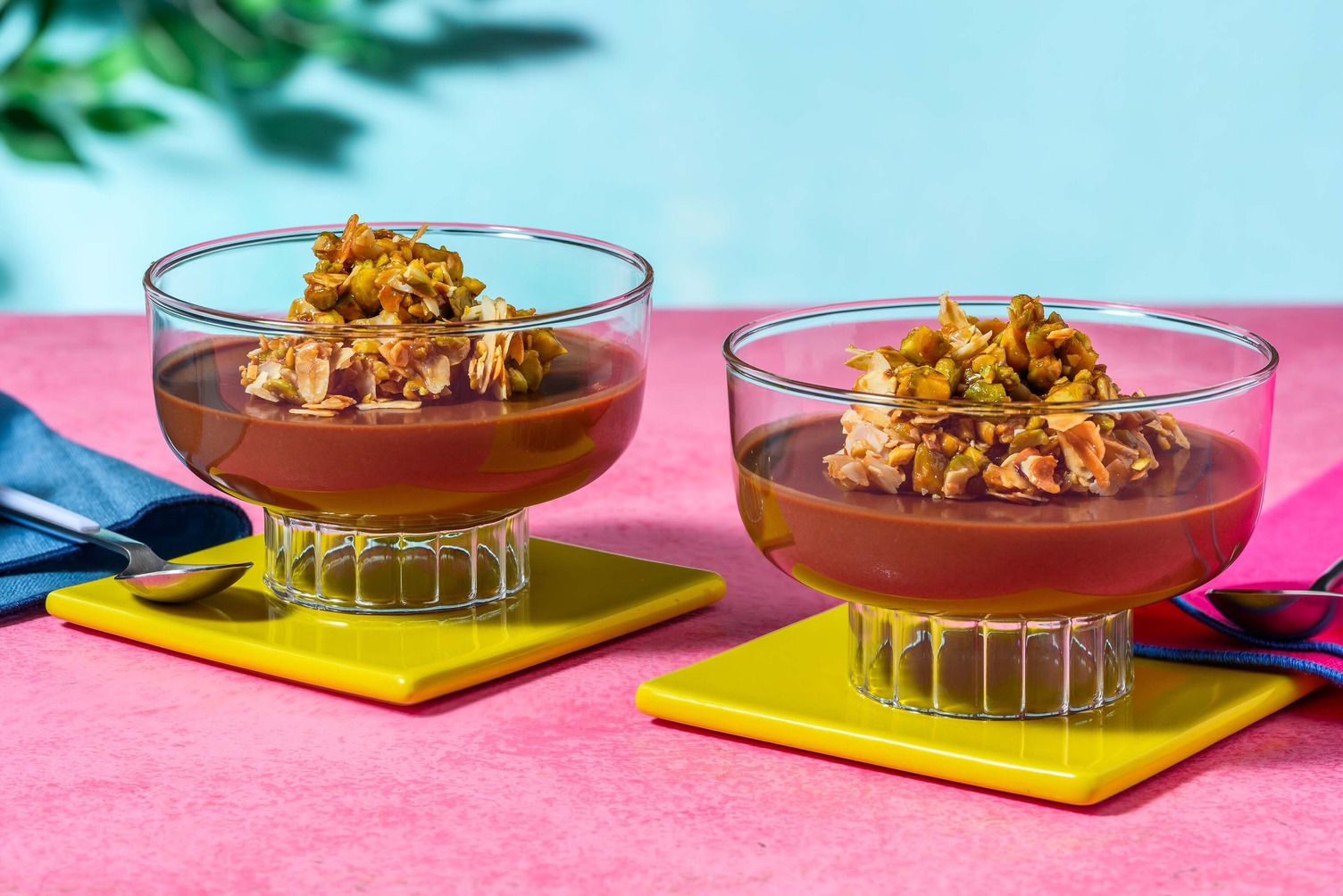 Rich Salted Caramel Chocolate Puddings Recipe | HelloFresh