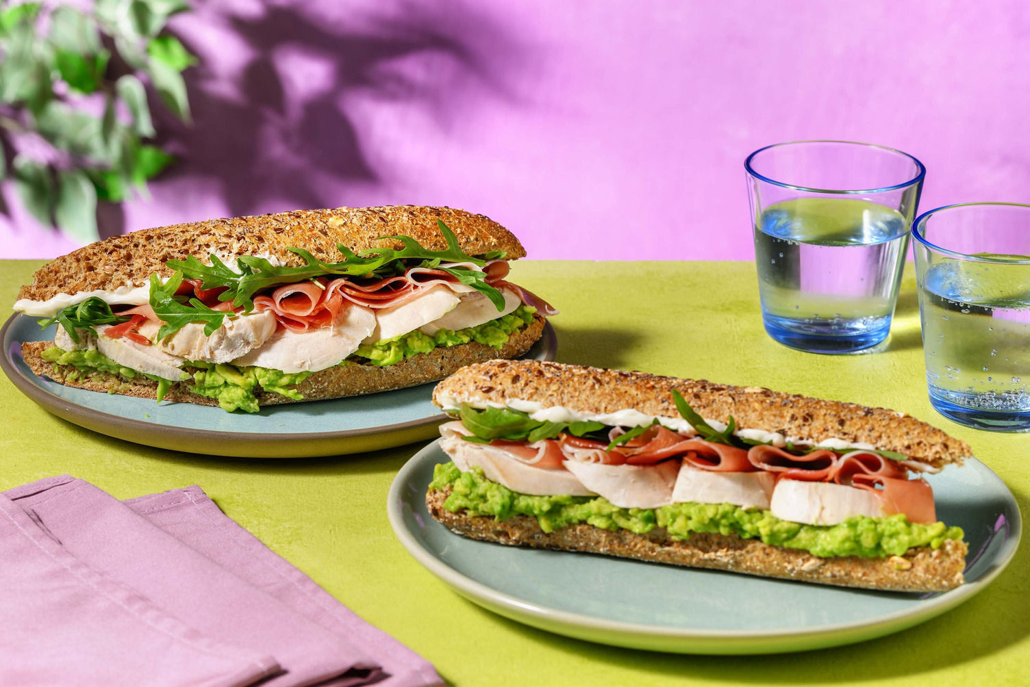 Chicken Breast & Serrano Baguette Lunch Bundle Recipe | HelloFresh
