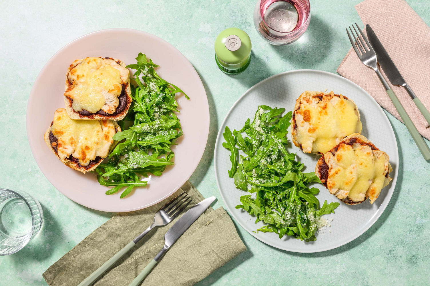 BBQ Chicken Mini Pizzas Lunch Bundle Recipe | HelloFresh