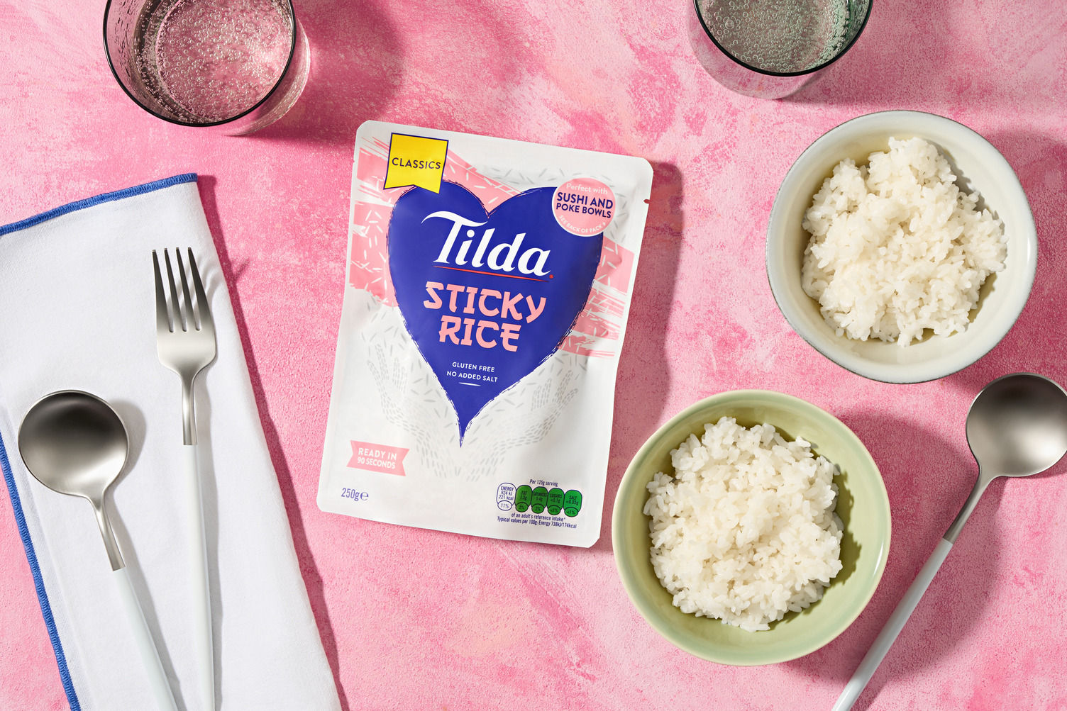 Tilda's Sticky Rice | Microwave Pouch | 250g Recipe | HelloFresh