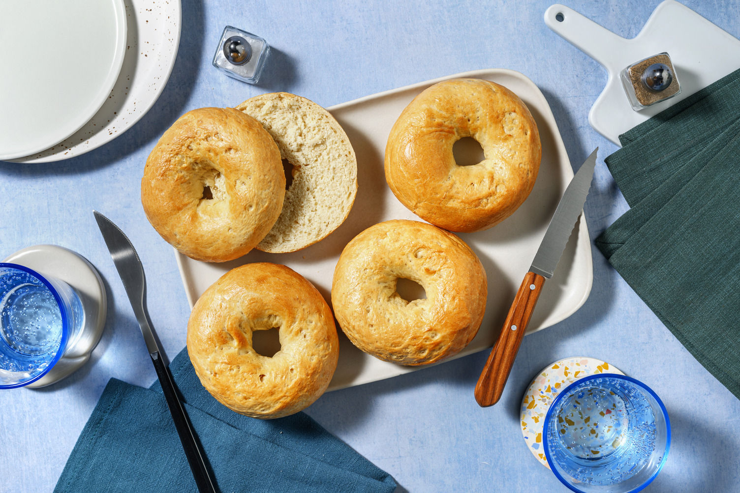 Pains bagels Recette | HelloFresh