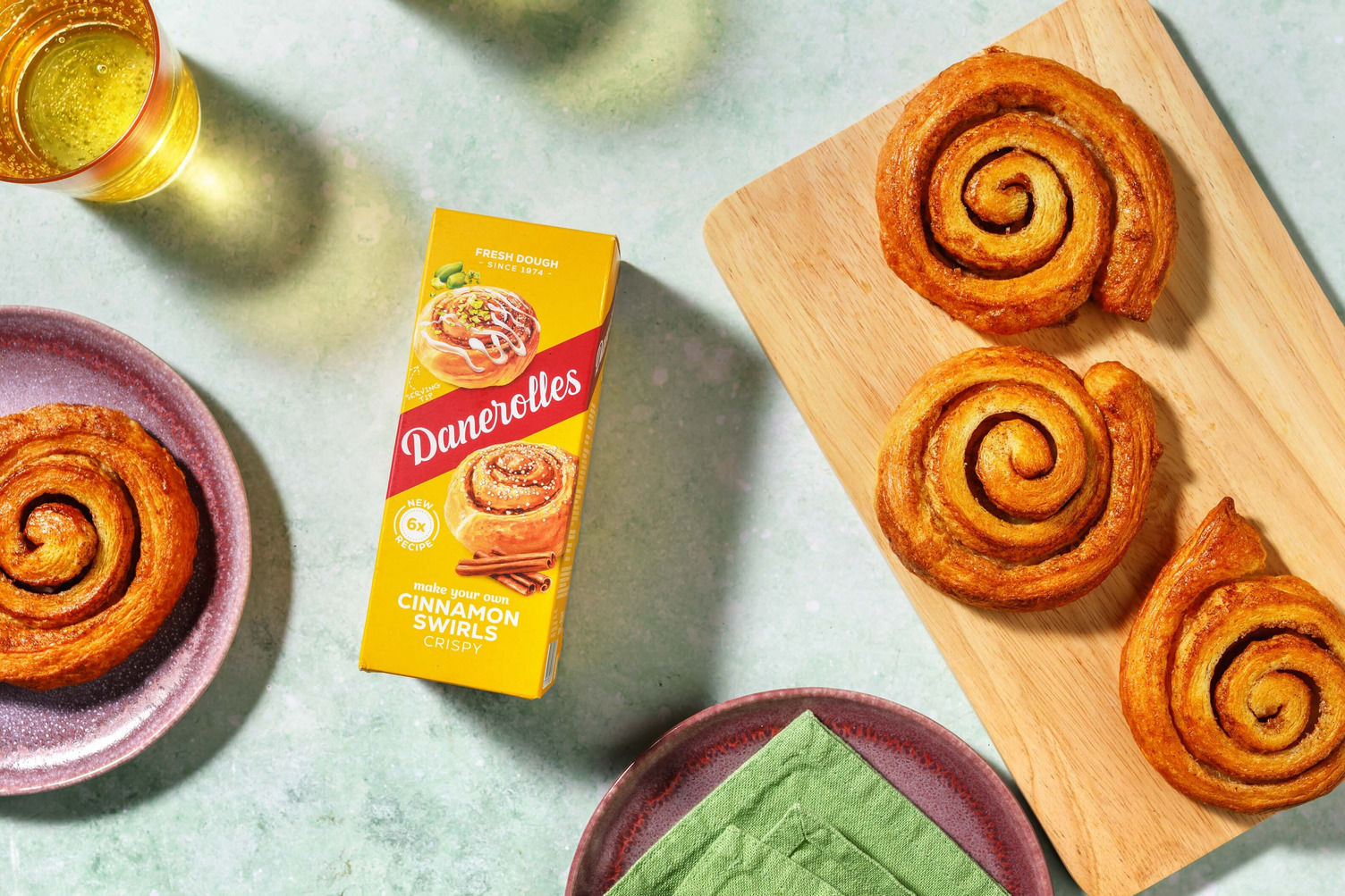 Danerolles - Roulés à la cannelle Recette | HelloFresh