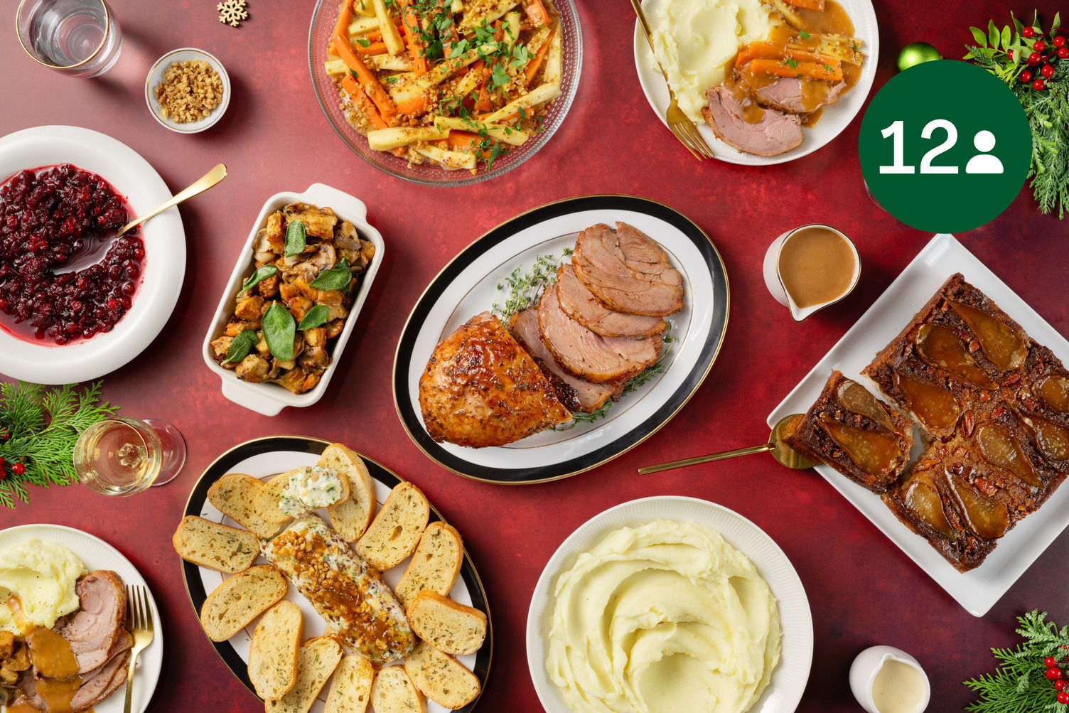 12 Person Holiday Turkey Dinner Bundle Recipe | HelloFresh