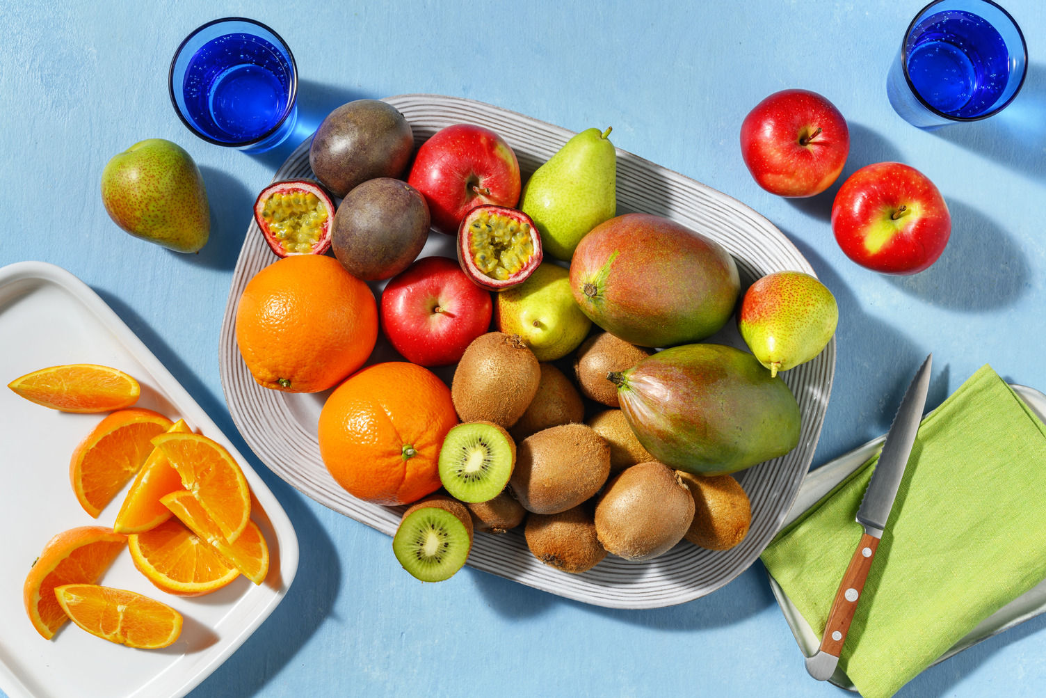 Large Seasonal Fruit Selection | 6 types of fruit, 26 pieces Recipe ...