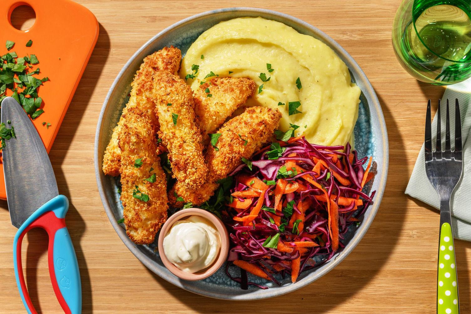 Hemlagade frasiga fiskpinnar Recept | HelloFresh