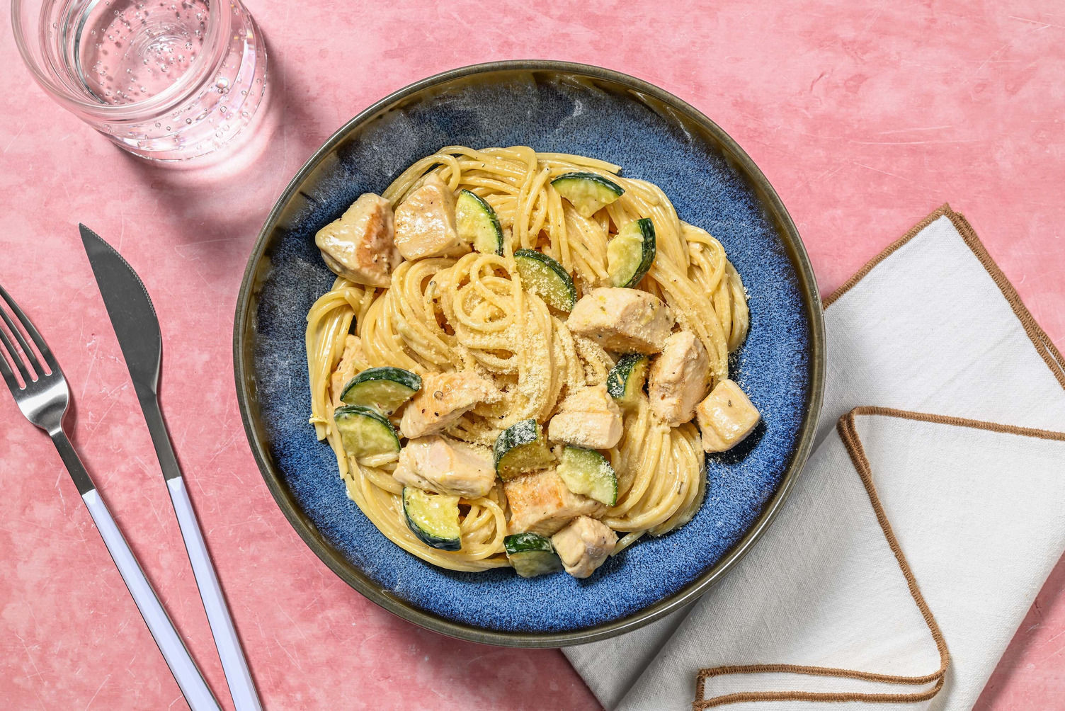 Creamy Rosemary Chicken Spaghetti Recipe | HelloFresh
