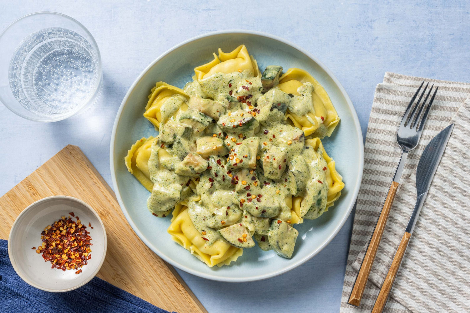 Creamy Parma Ham & Parmigiano Filled Pasta Recipe | HelloFresh
