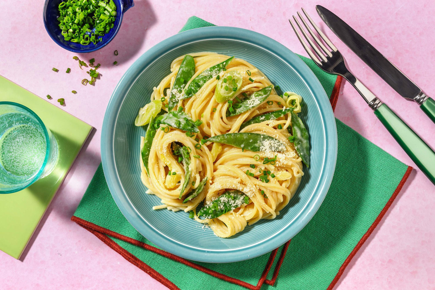 Grøn pasta 'primavera' | HelloFresh