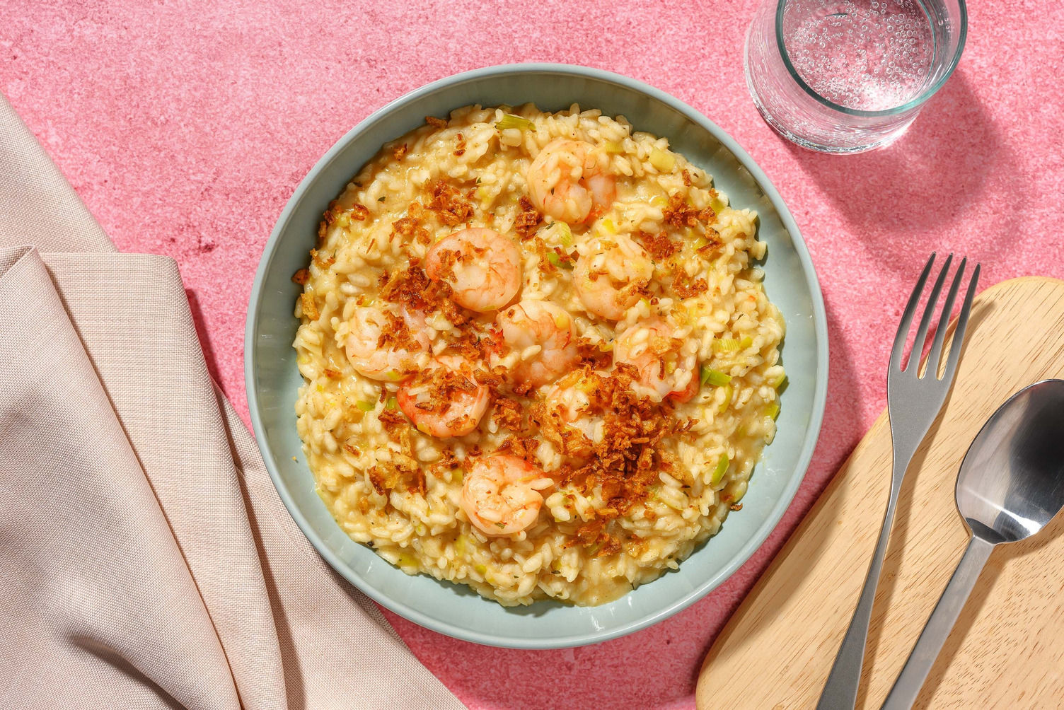 Stovetop Cajun Spiced Prawn Risotto Recipe | HelloFresh
