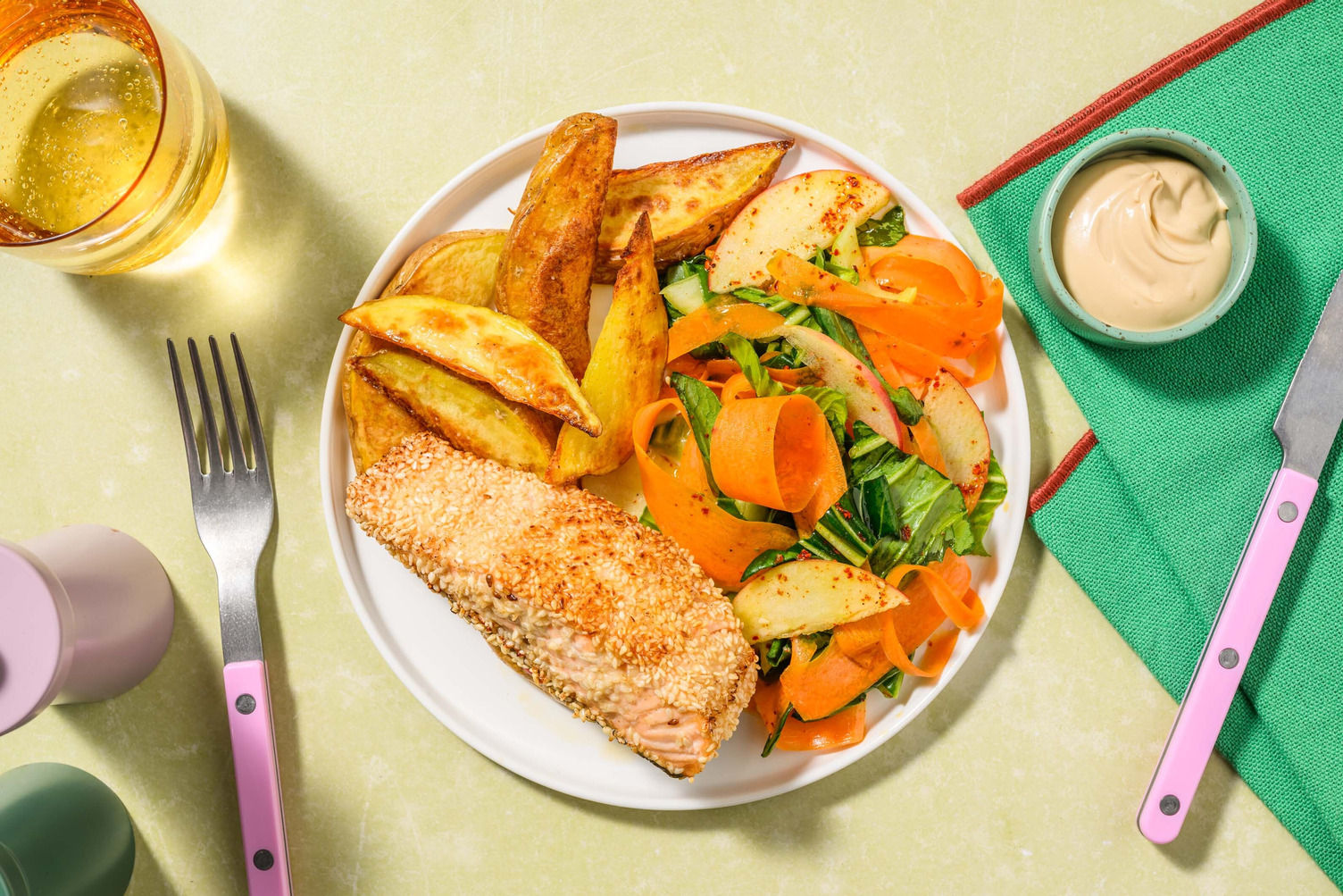 Sesampanert laks | HelloFresh