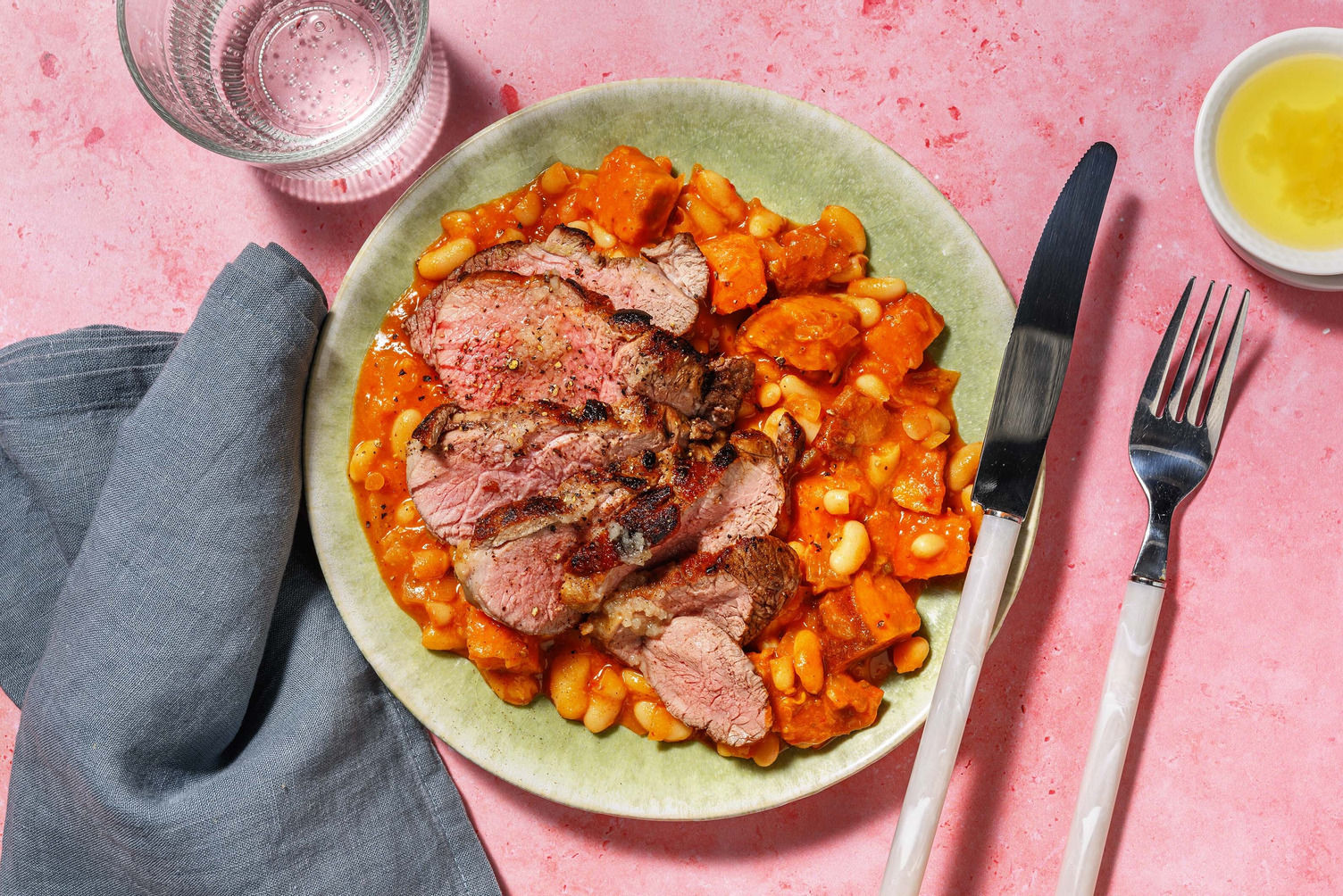 Garlic Butter Lamb Steak Recipe | HelloFresh