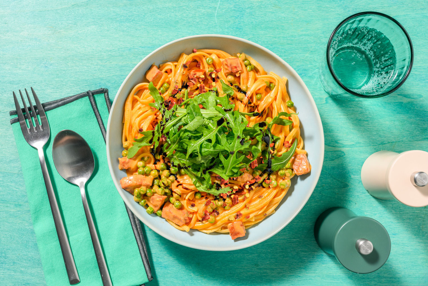 Easy Peasy Chorizo Linguine Recipe | HelloFresh