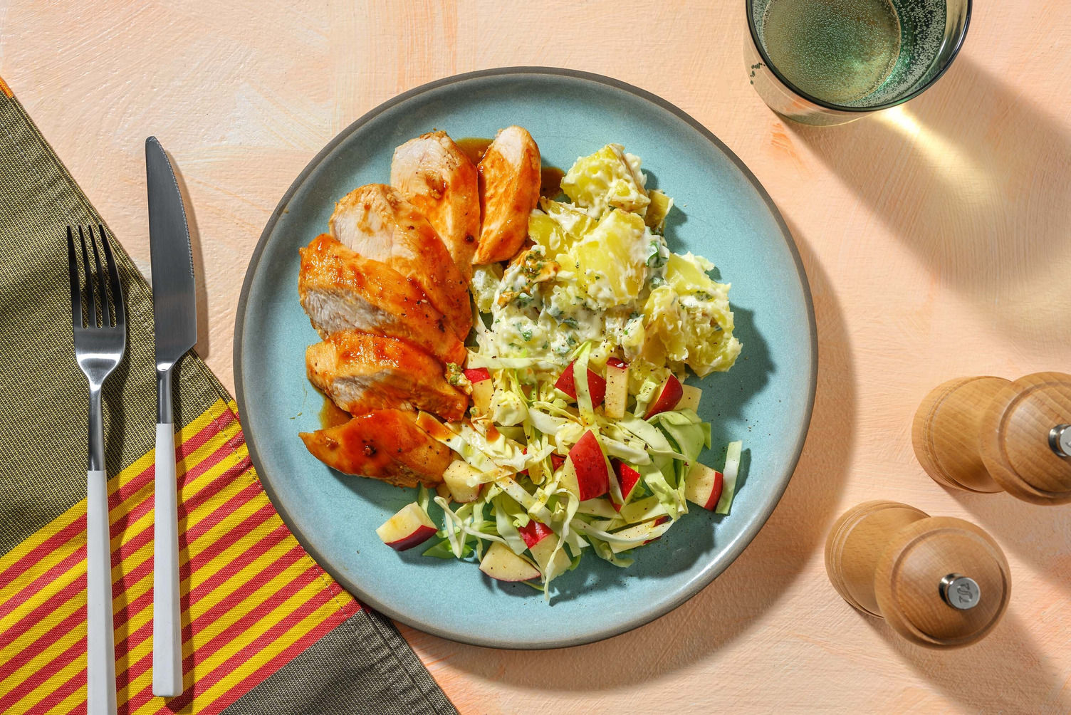 BBQ-glaserad kyckling Recept | HelloFresh