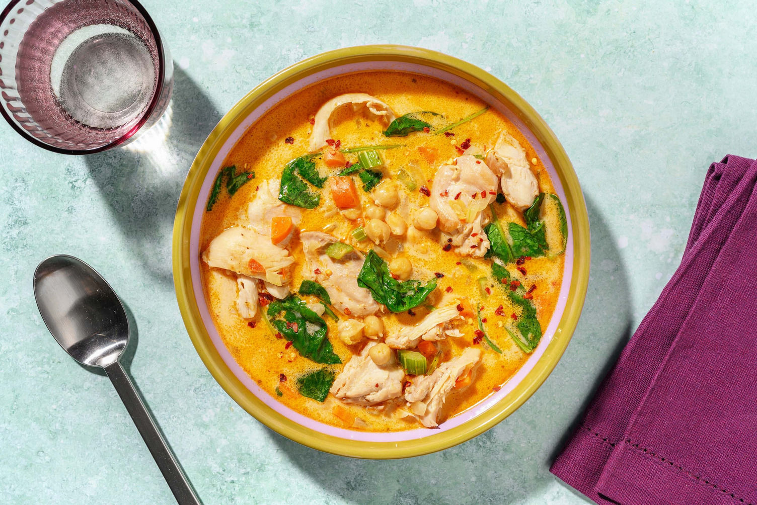 Tuscan Chicken Breasts and Chickpea Soup Recipe | HelloFresh
