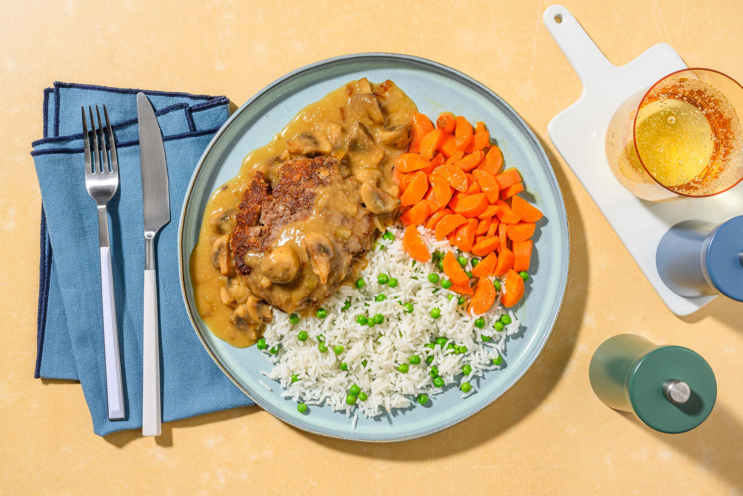 Homestyle Beef and Pork Patties Recipe | HelloFresh