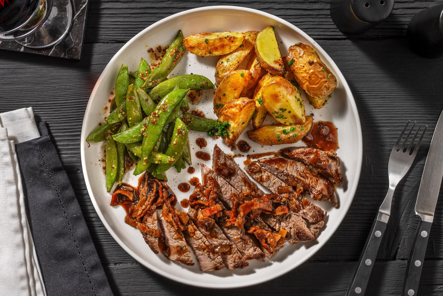Steak and Balsamic Sauce Recipe | HelloFresh