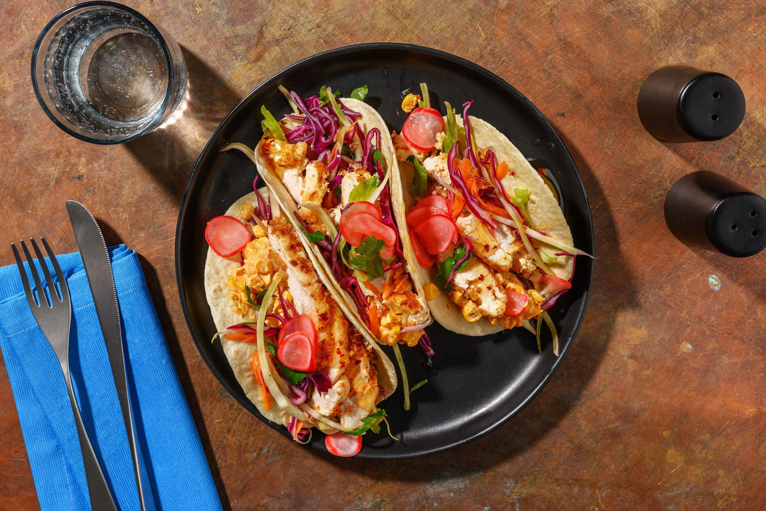 Asian-Inspired Fried Organic Chicken Tacos Recipe | HelloFresh