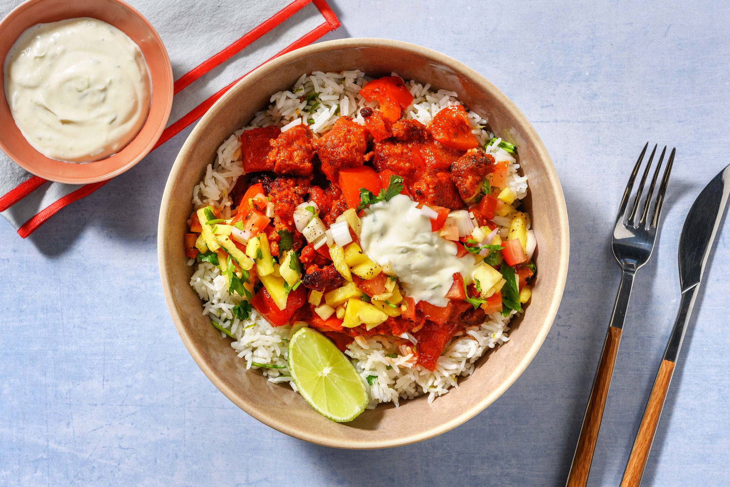 Turkey 'Al Pastor'-Inspired Rice Bowls Recipe | HelloFresh